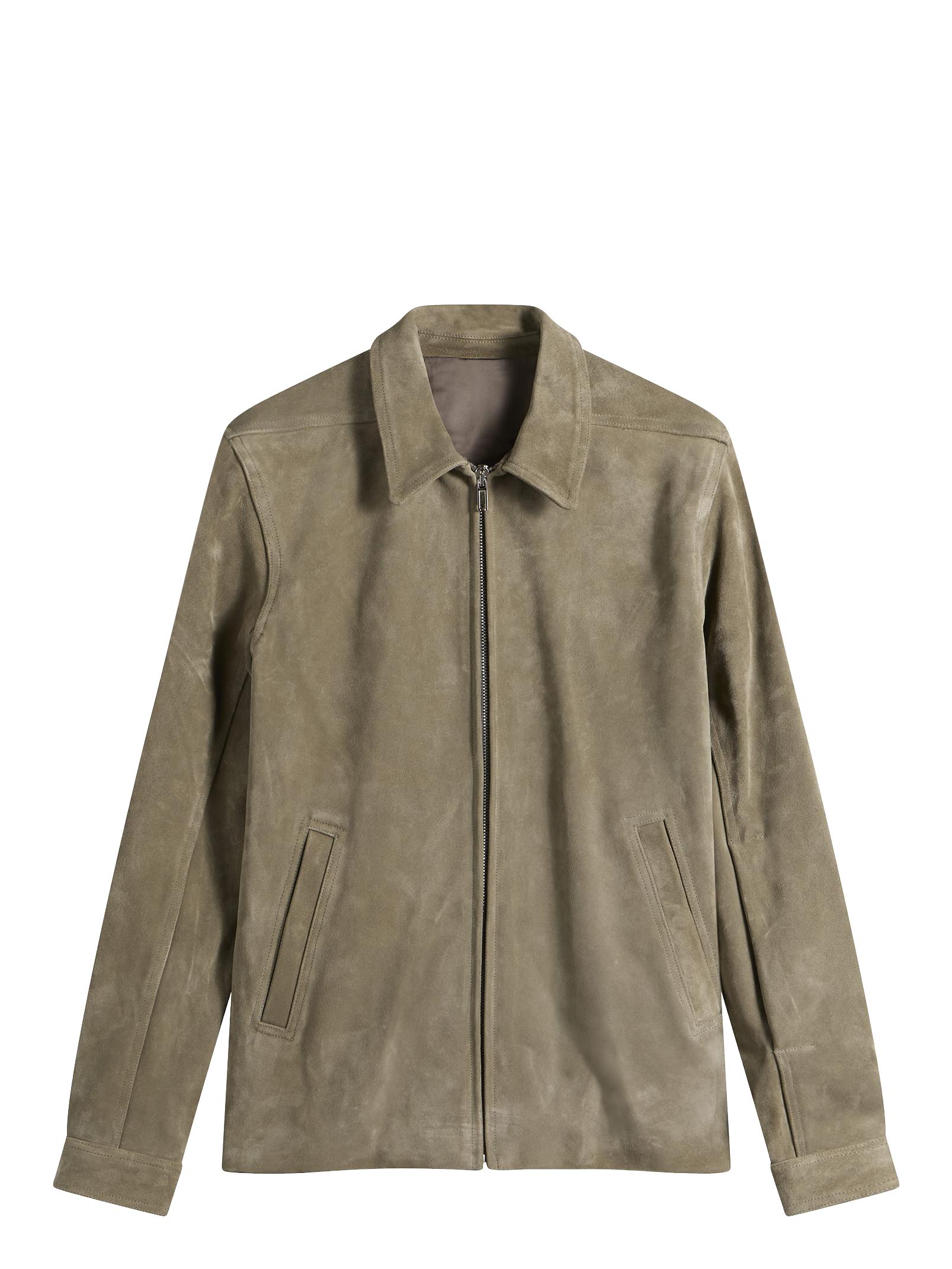 RICK OWENS Rick Owens Suede Zip Jacket